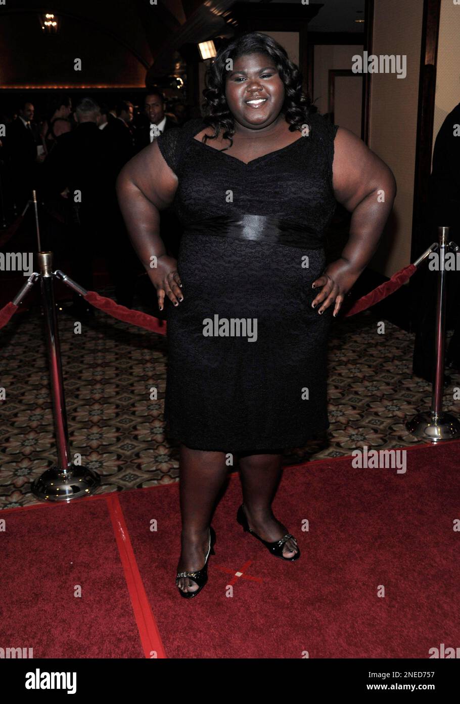Actress Gabourey Sidibe arrives at the Directors Guild of America ...