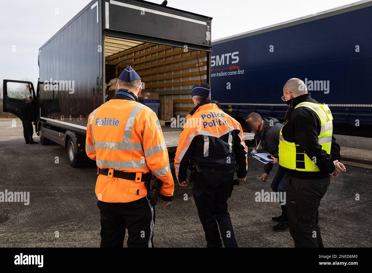 Illustration picture shows a major control action 'Albatross' by the ...