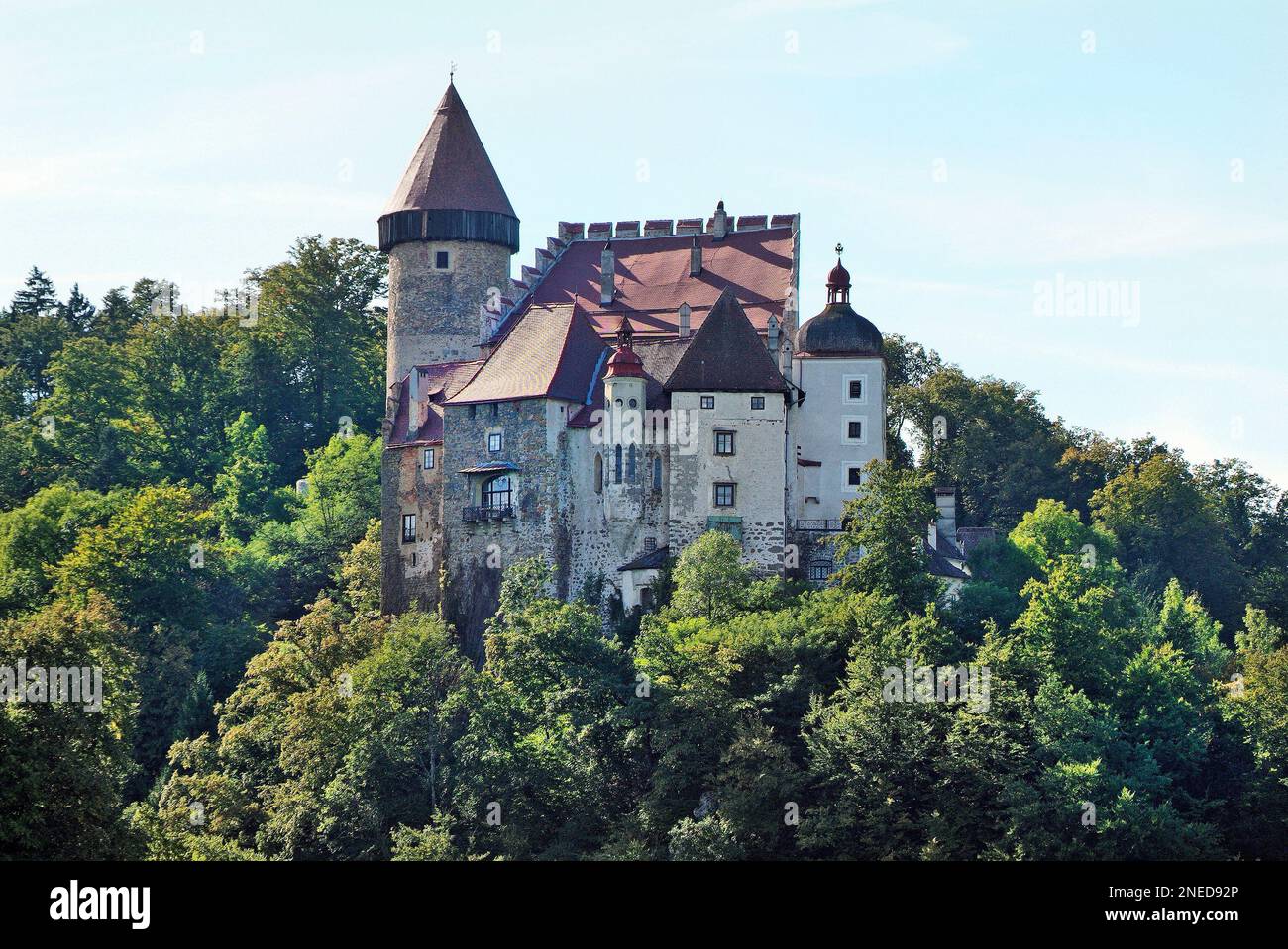Castle Klam in Upper Austria Stock Photo - Alamy