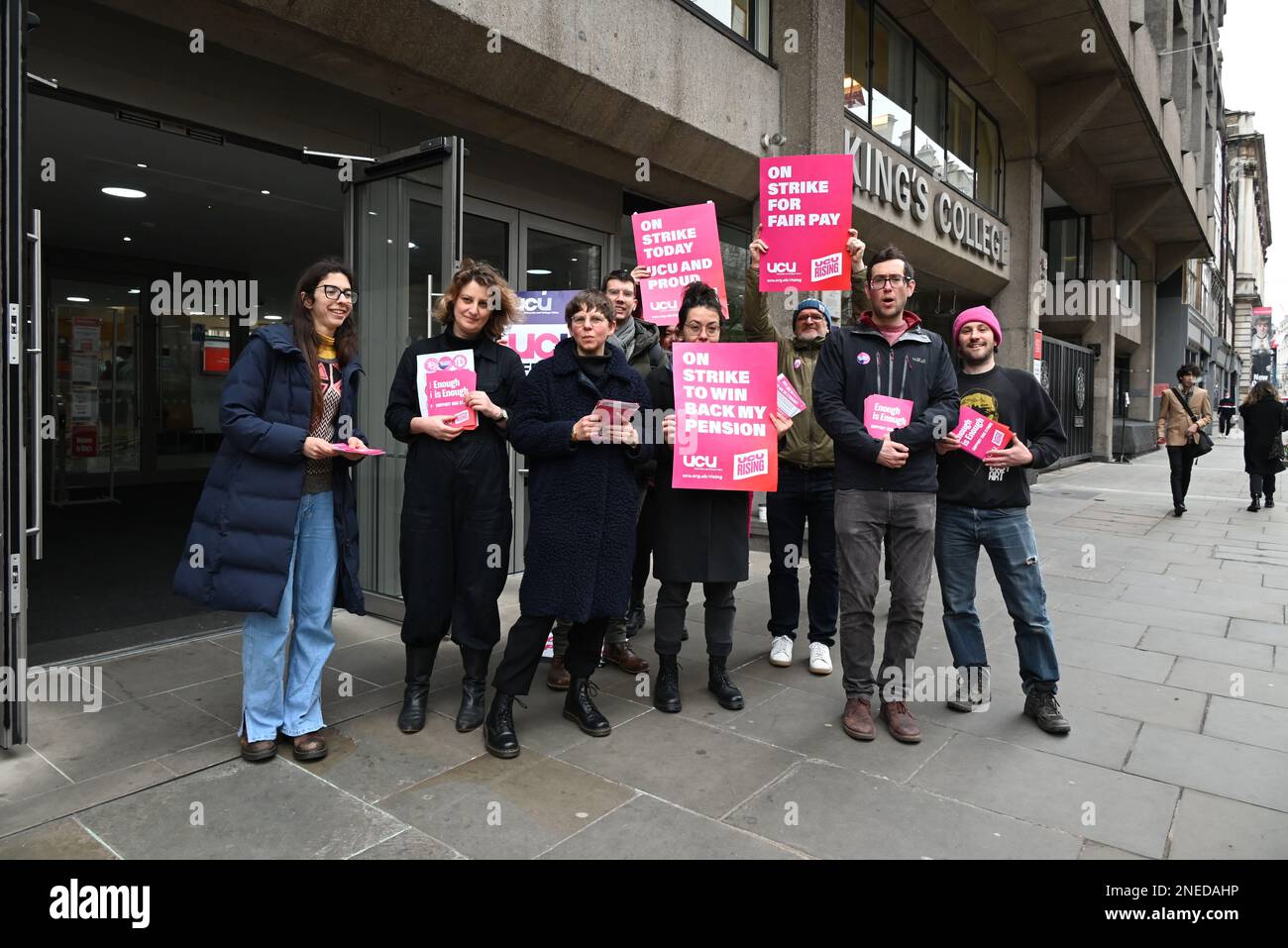 UCU are striking as management has left them with no choice .The demand ...