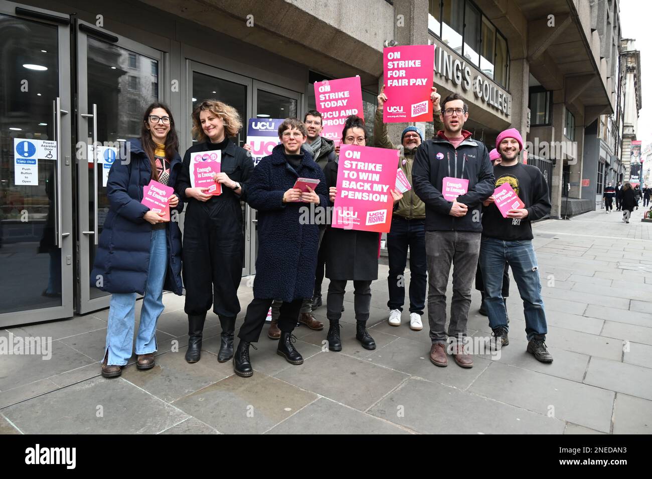 UCU are striking as management has left them with no choice .The demand ...