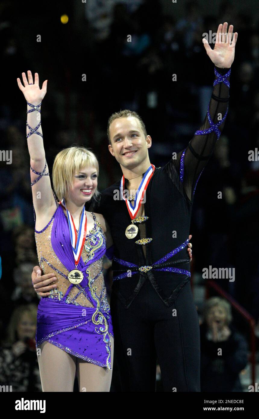 FILE- This Jan. 16, 2010 file photo shows first place winners Caydee ...