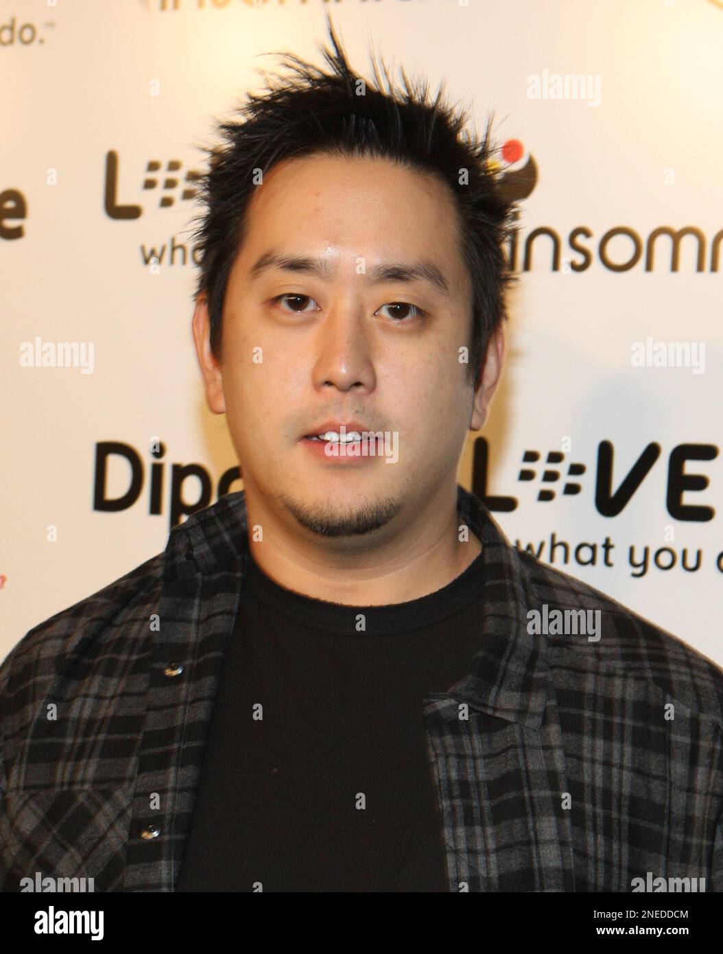 Joe Hahn arrives at will.i.am's Dipdive Data Awards held at the ...
