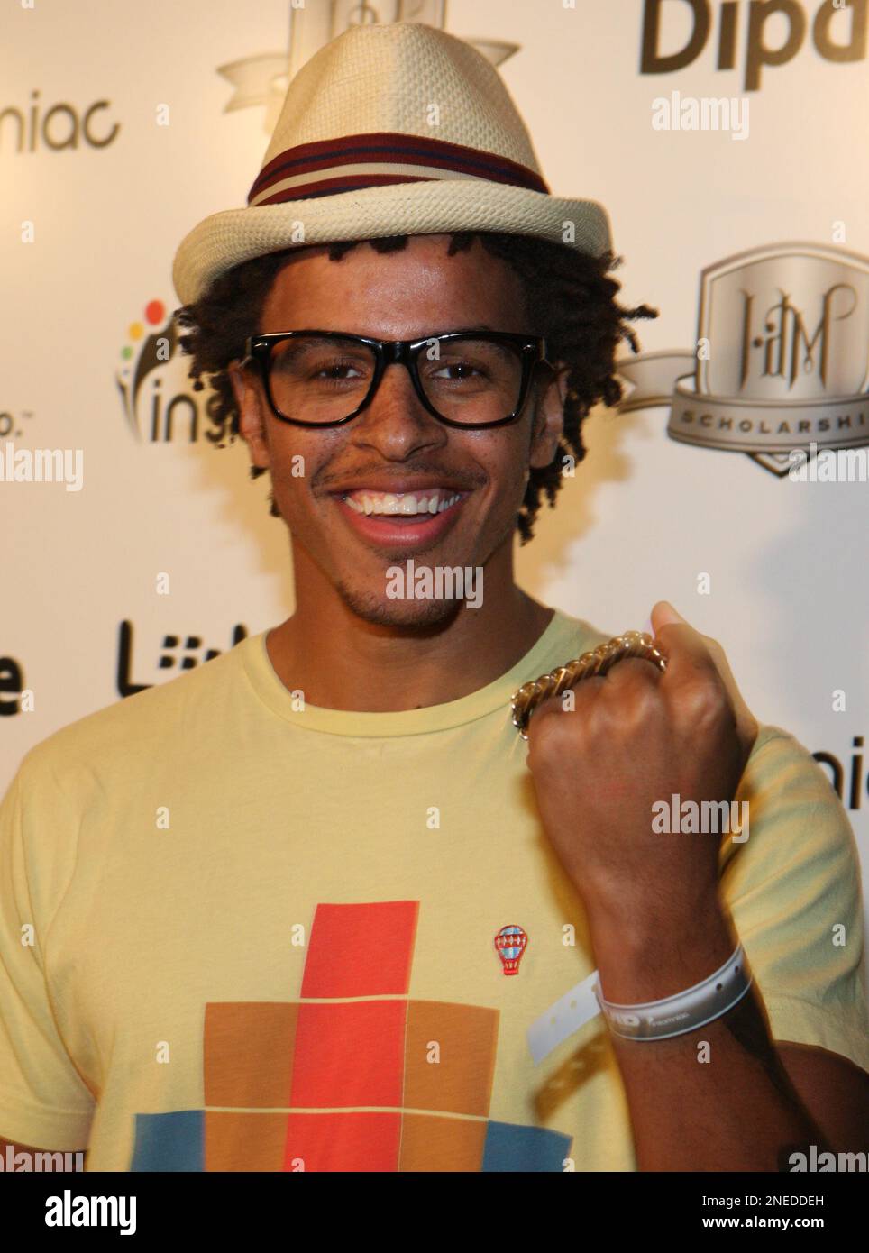 Step Jones arrives at will.i.am's Dipdive Data Awards held at the ...