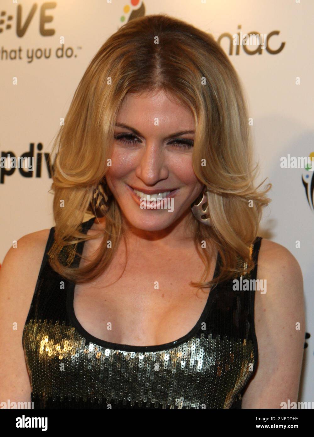 Hofit Golan arrives at will.i.am's Dipdive Data Awards held at the ...