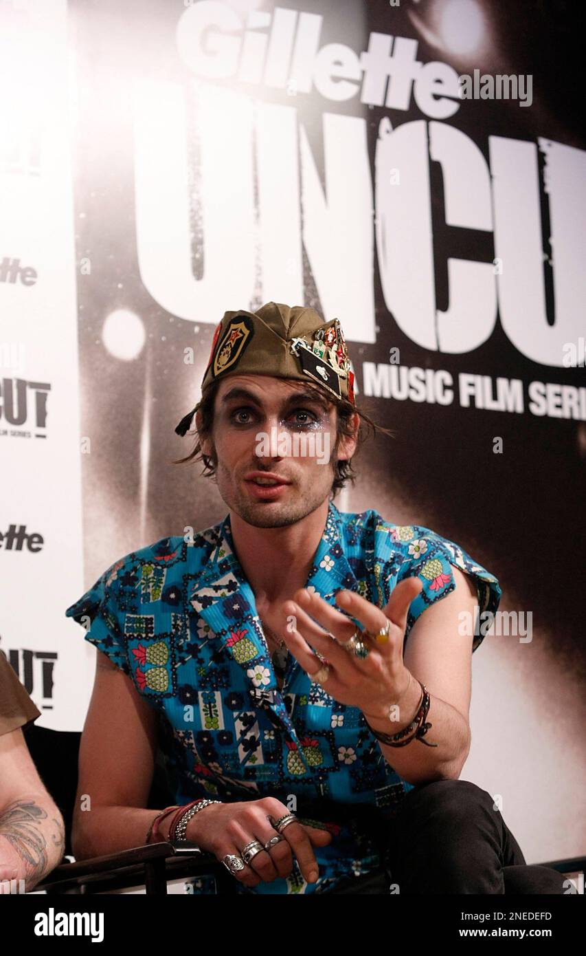 Singer Tyson Ritter of the band All-American Rejects attends the ...