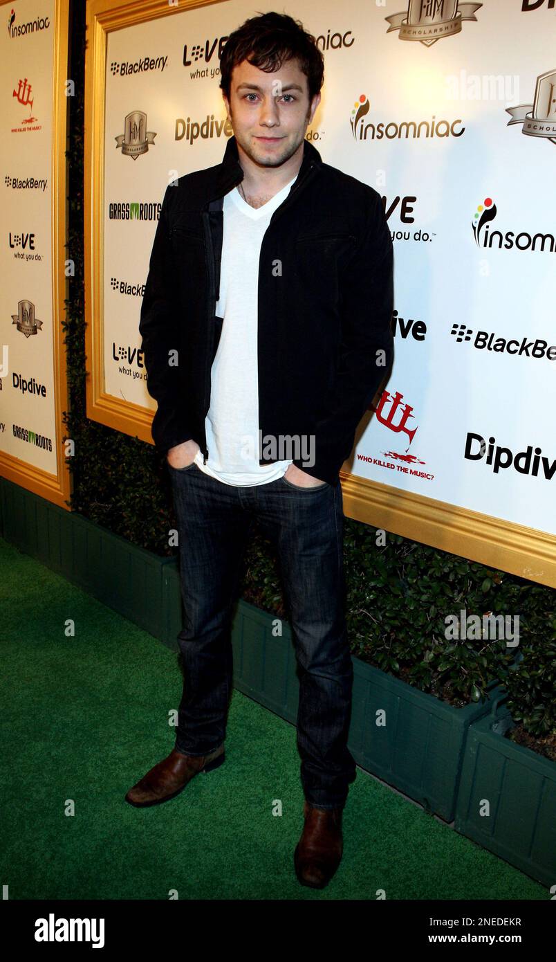 Jonathan Sadowski arrives at will.i.am's Dipdive Data Awards held at ...