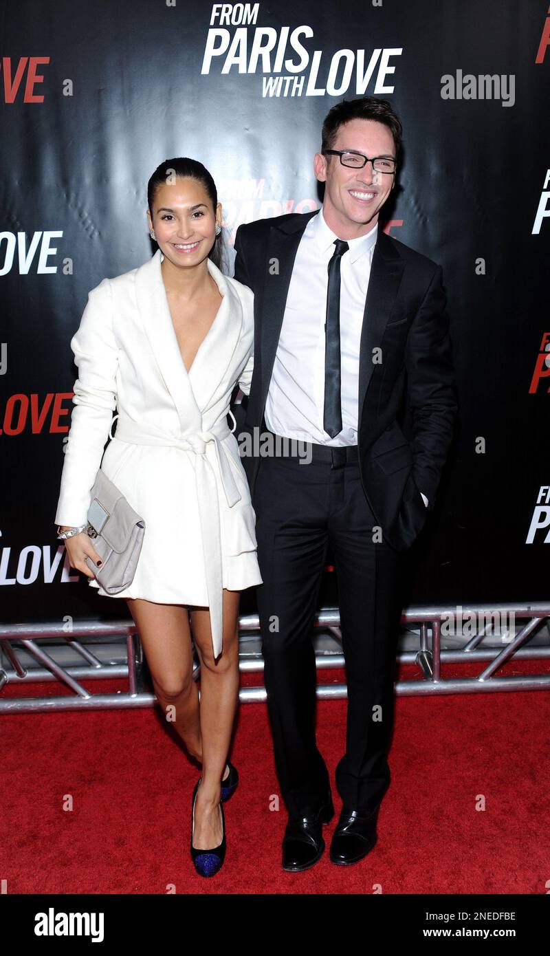 Actor Jonathan Rhys Meyers and girlfriend Reena Hammer attend the ...