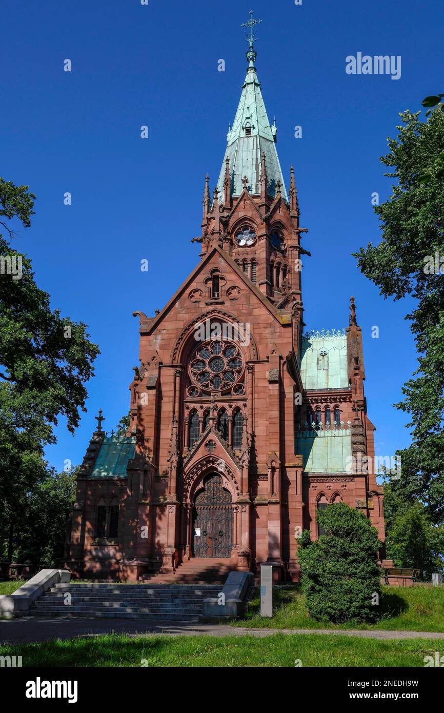 Grand Ducal Burial Chapel, Karlsruhe, Baden-Wuerttemberg, Germany Stock ...