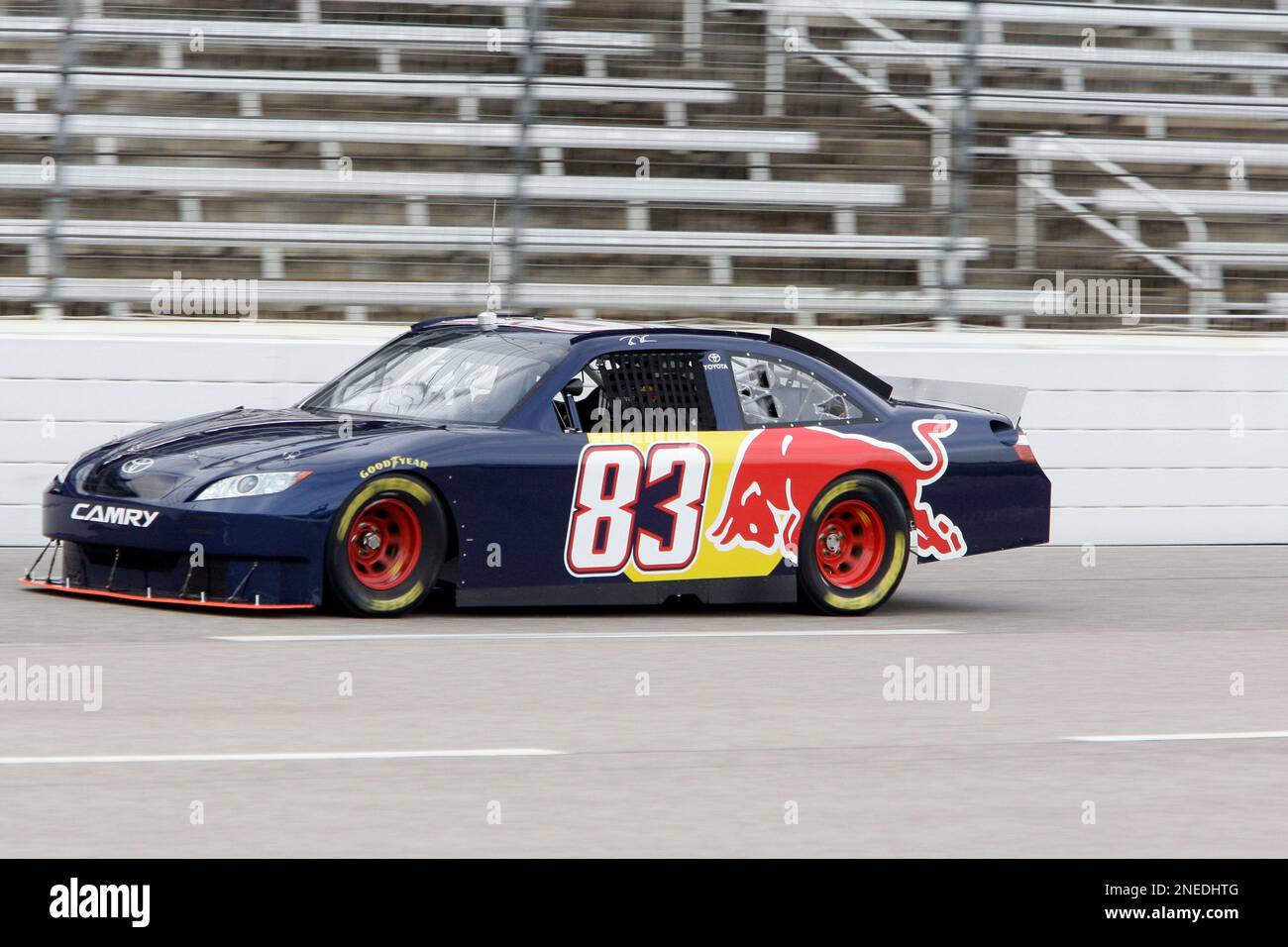 NASCAR driver Brian Vickers as he and other drivers perform a Goodyear ...