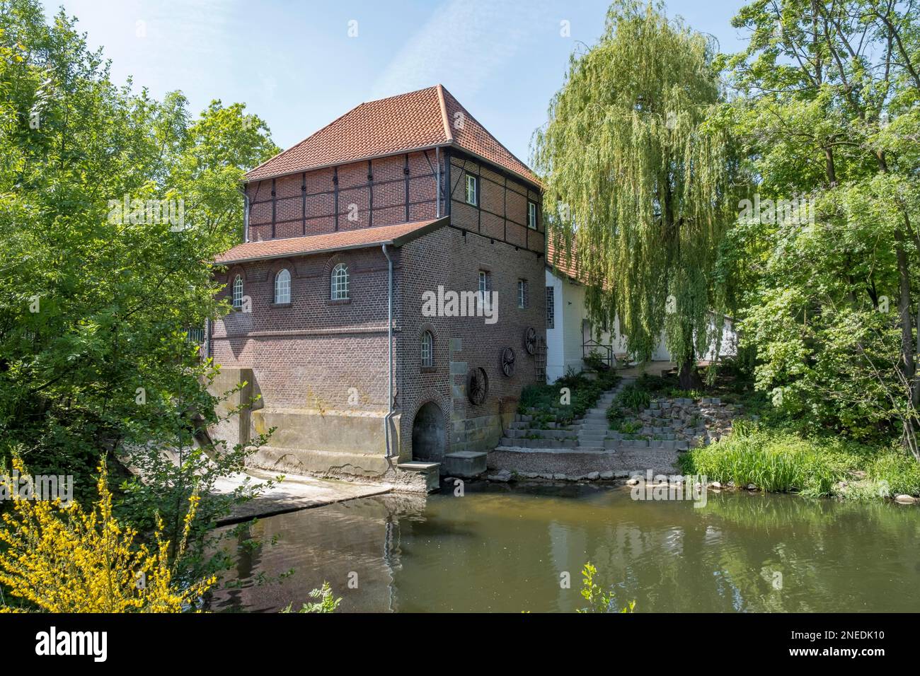 Plagemann's Mill, Restored grain water mill with sawmill, Metelen ...