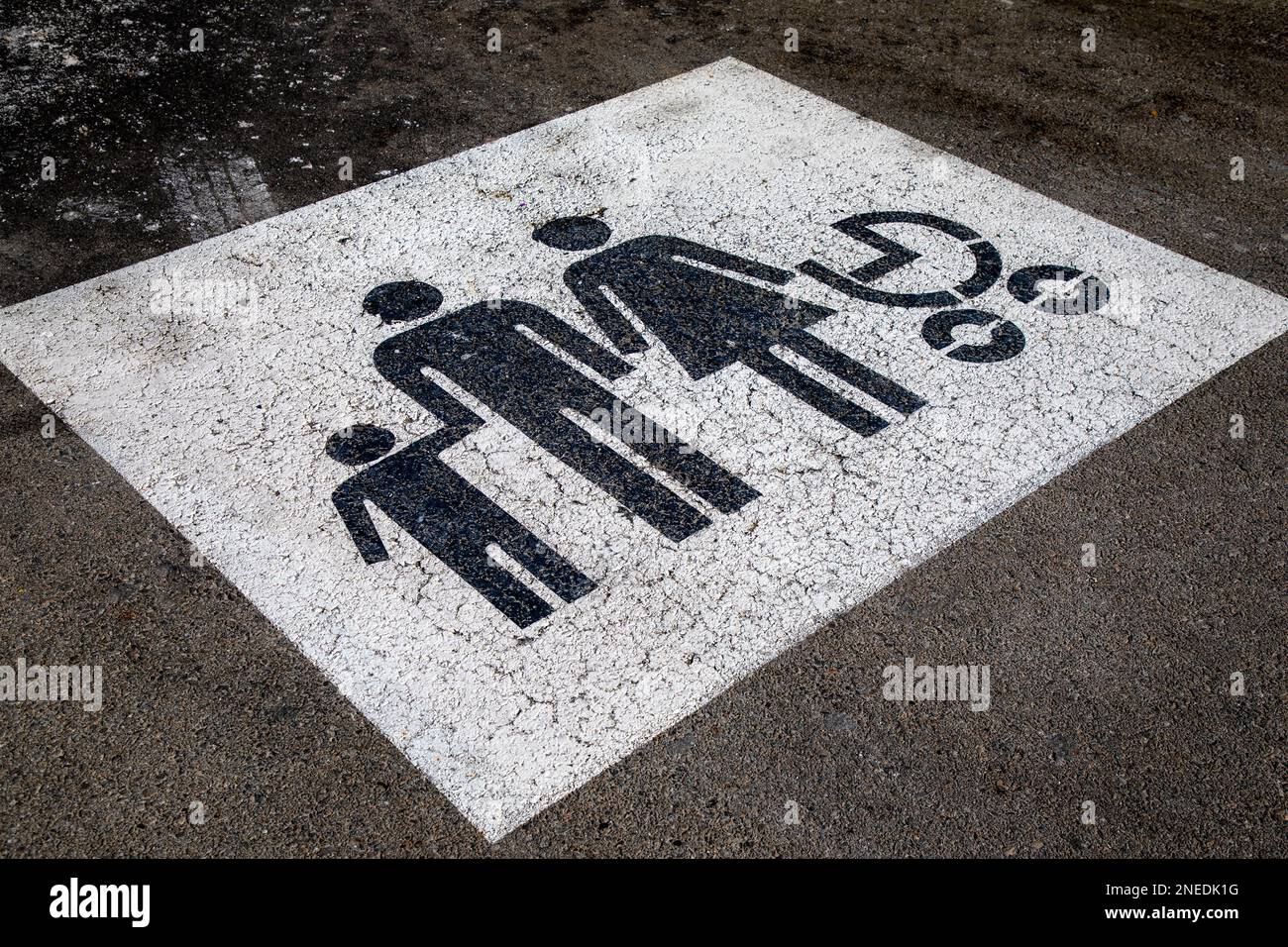 Designated car parking space hi-res stock photography and images - Alamy