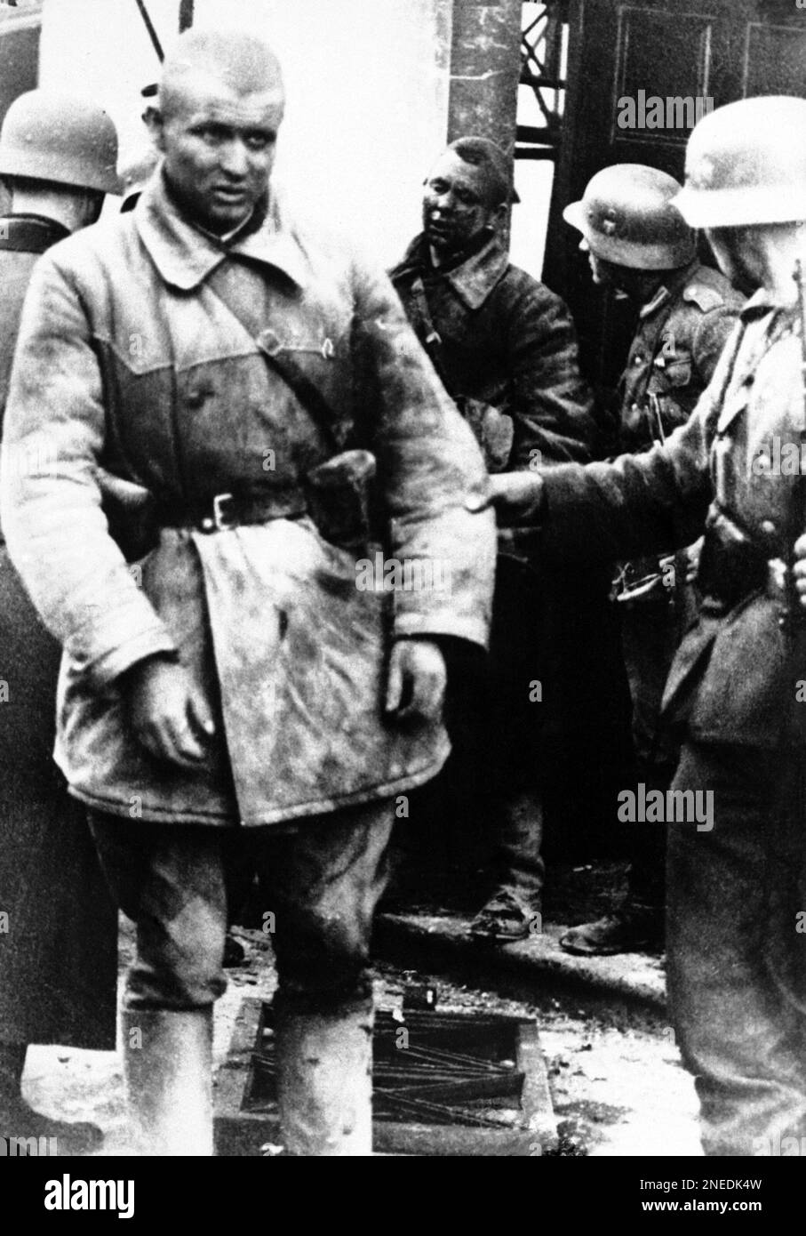 After crossing the border and entering Russian territory the German ...