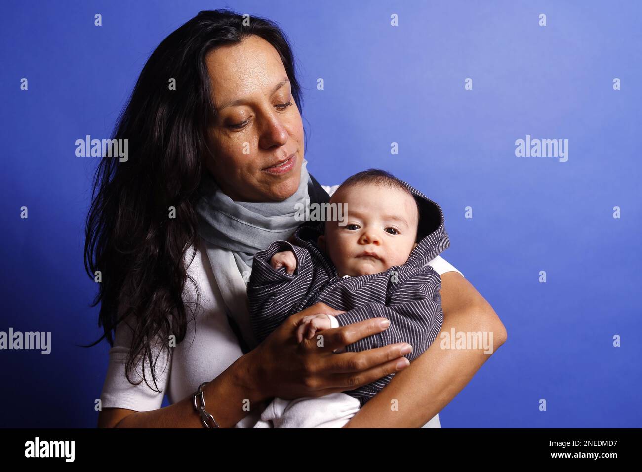 Director Rachel Perkins, with son Arnhem, of the film Bran Nue Dae ...