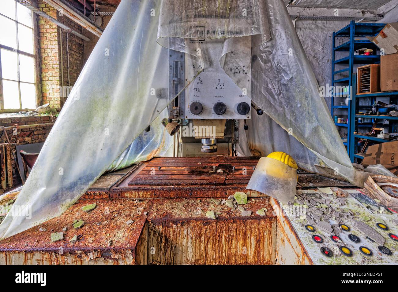 Industry Lost Places Abandoned Workshop Workshop Stock Photo - Alamy