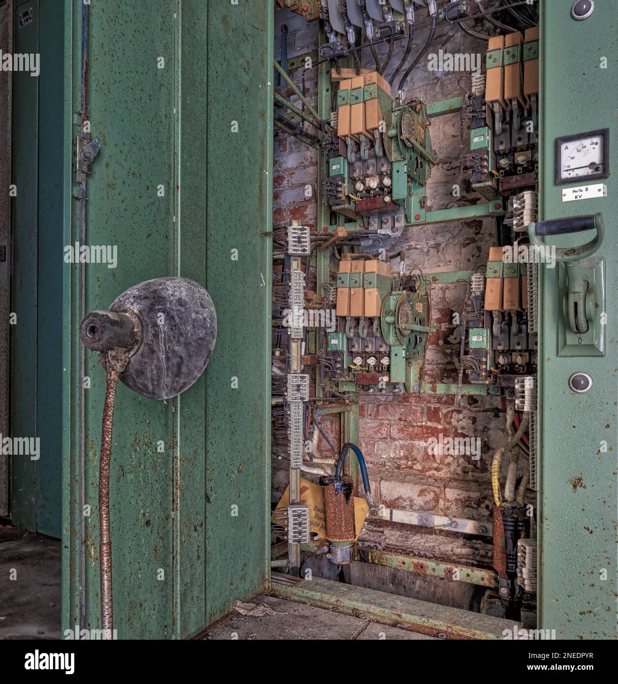 Electric circuit breaker Stock Photo - Alamy