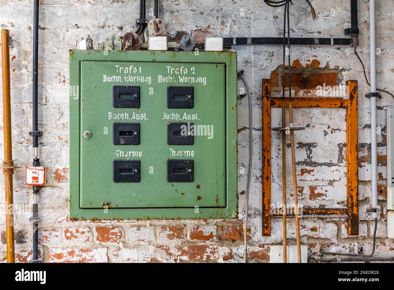 Transformer Buchholz protection Stock Photo - Alamy