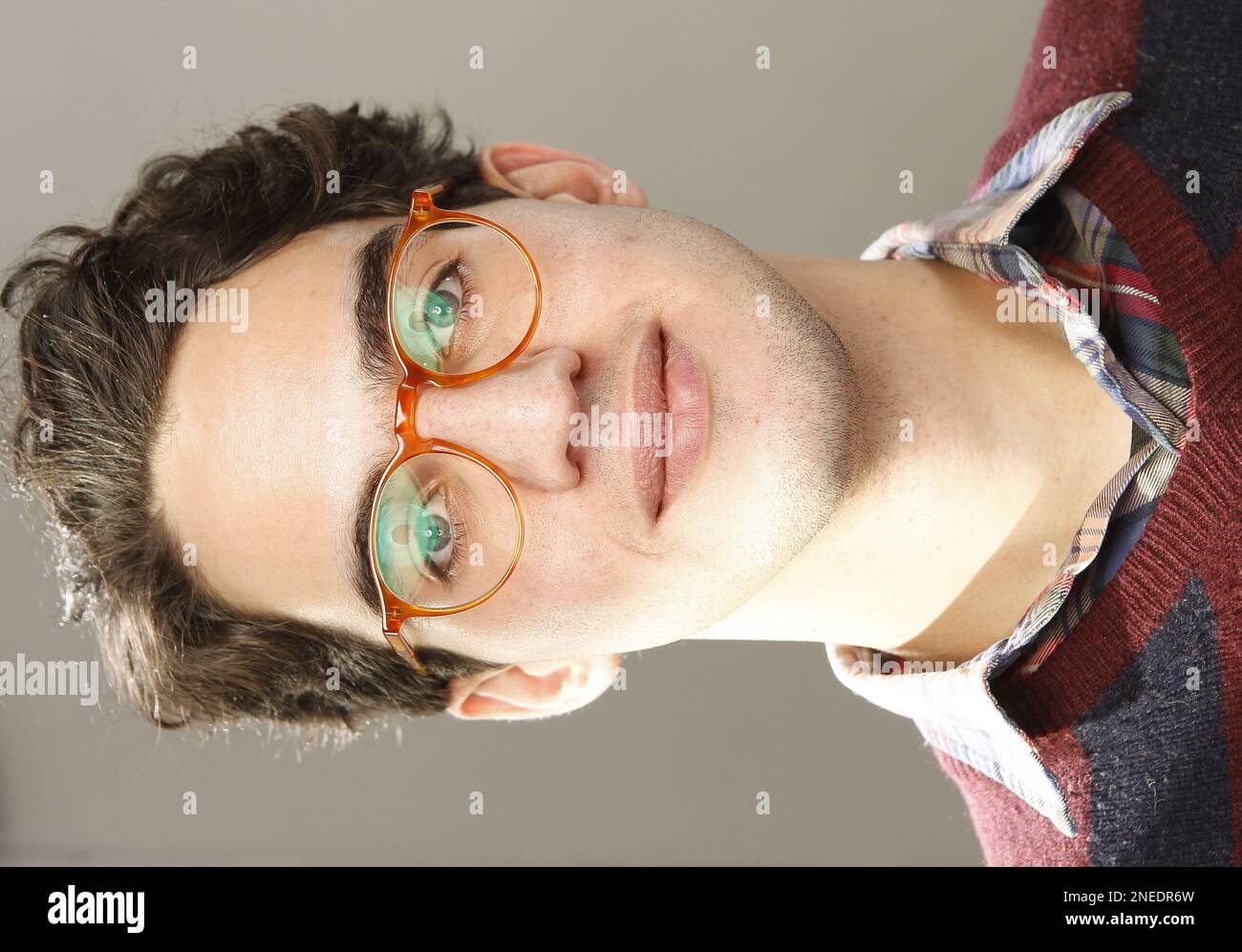 Director Benny Safdie of the film Daddy Long Legs poses for a portrait ...