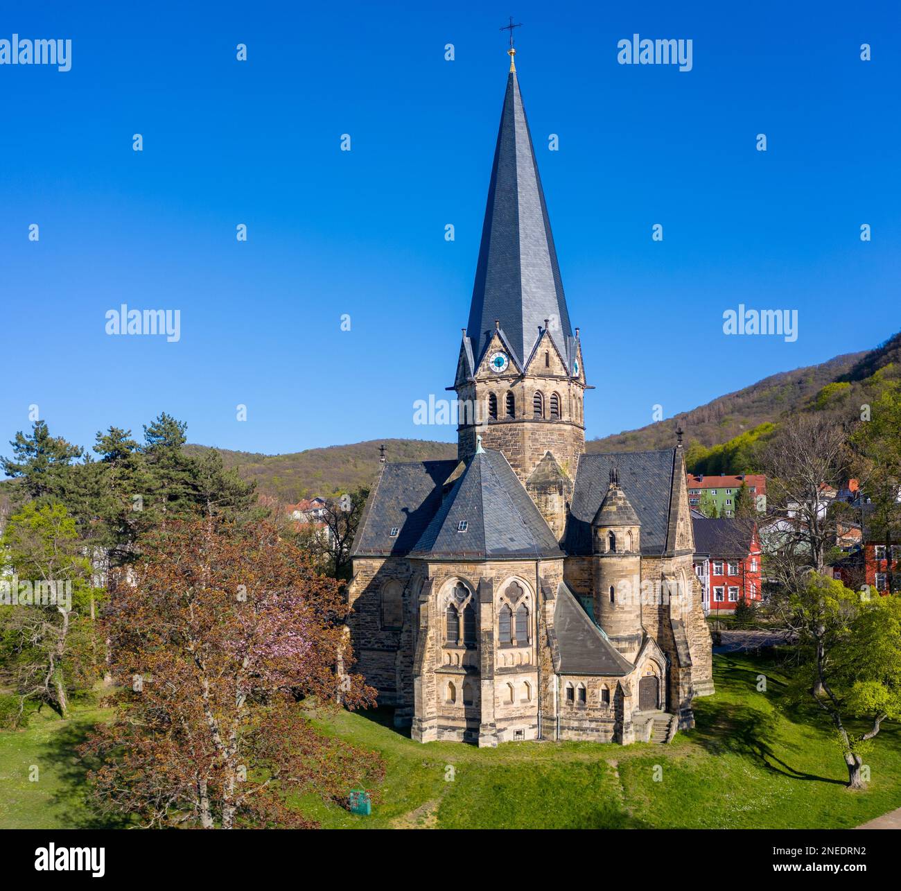 Saint peters church aerial hi-res stock photography and images - Alamy