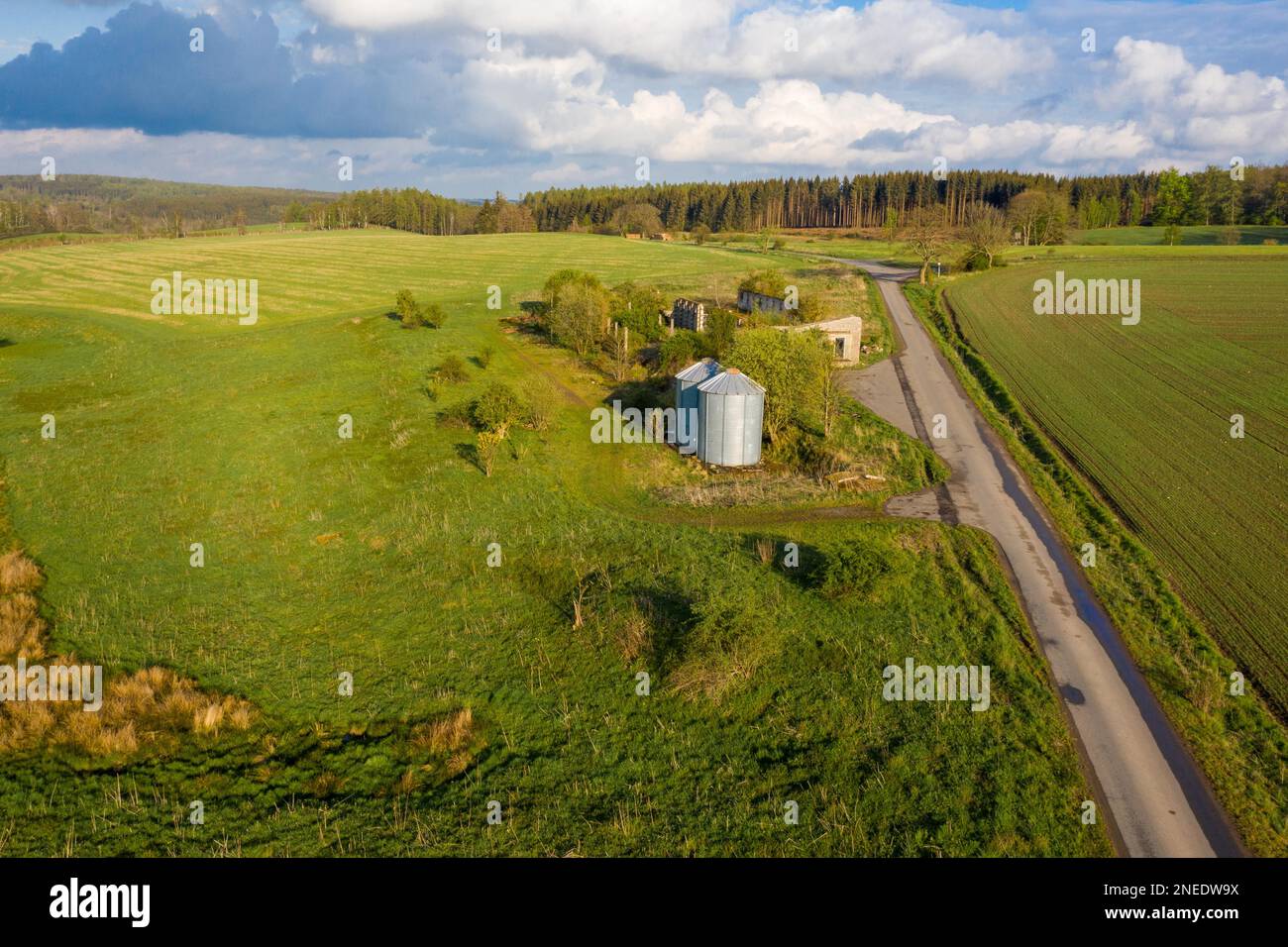 Aerial silo hi-res stock photography and images - Alamy