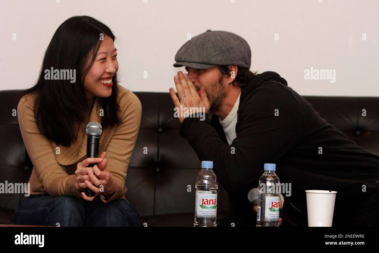 Michelle Kung and Mark Ruffalo attends Bing DecisionMaker series at the ...