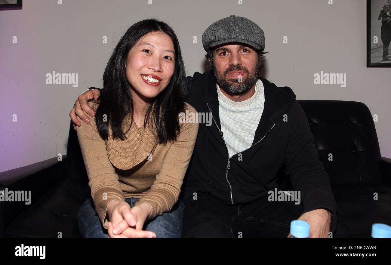 Michelle Kung and Mark Ruffalo attends Bing DecisionMaker series at the ...
