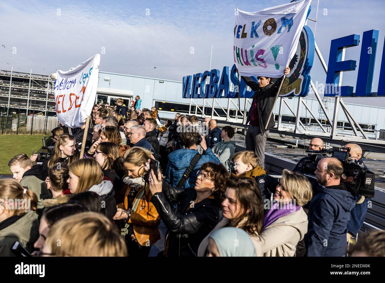EINDHOVEN - Members of the Dutch search and rescue team USAR on their ...