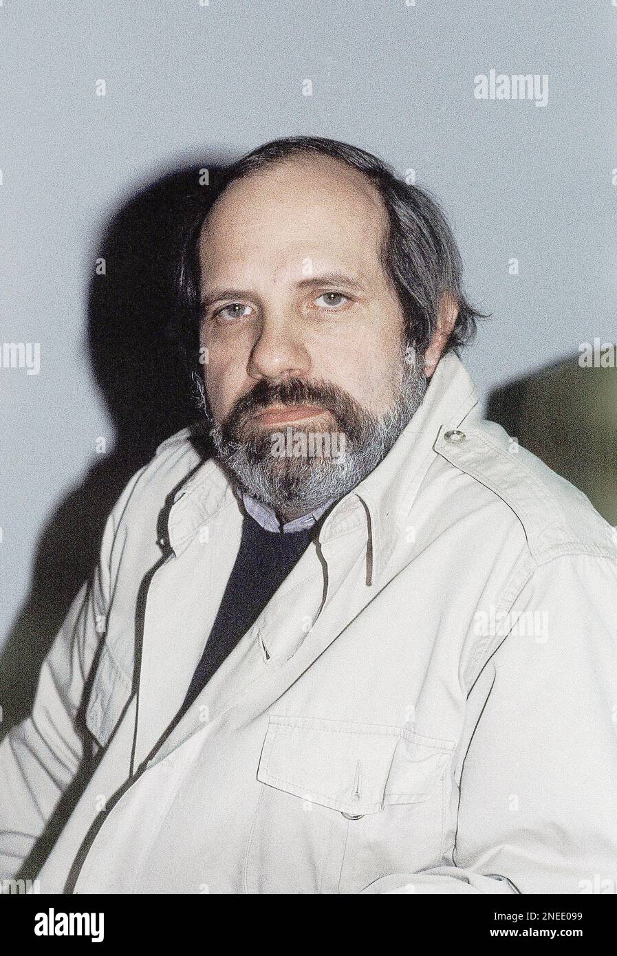 Film director Brian De Palma is shown in Los Angeles, Dec. 5, 1983. (AP ...