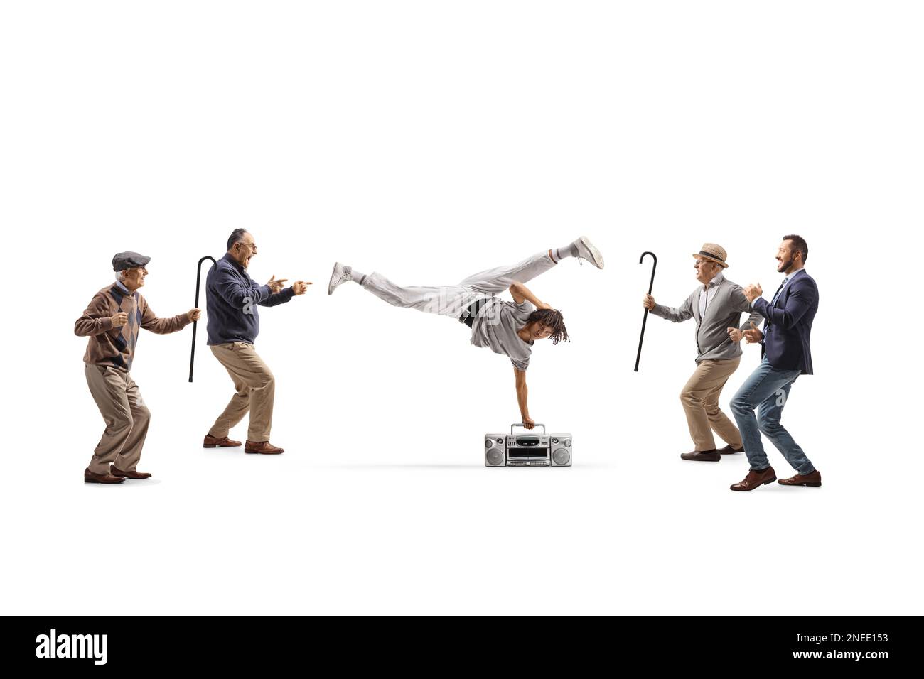 Senior african dancer Cut Out Stock Images & Pictures - Alamy