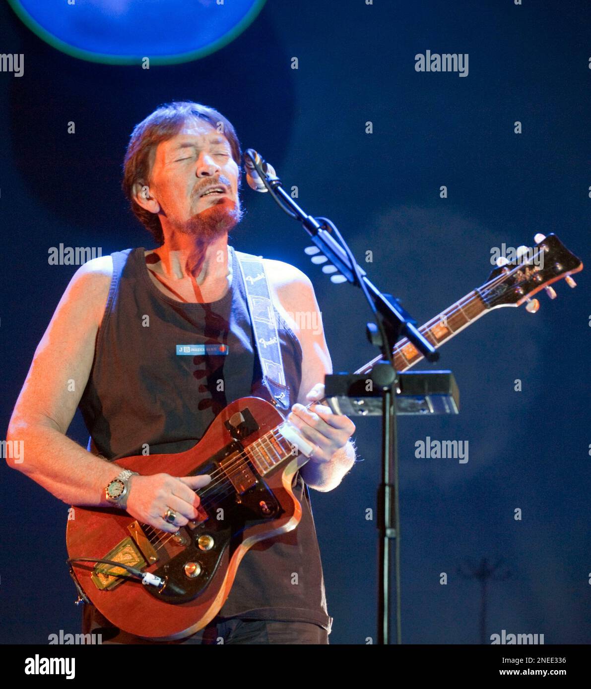 In this photo taken Monday, Jan. 25, 2010, British singer Chris Rea ...