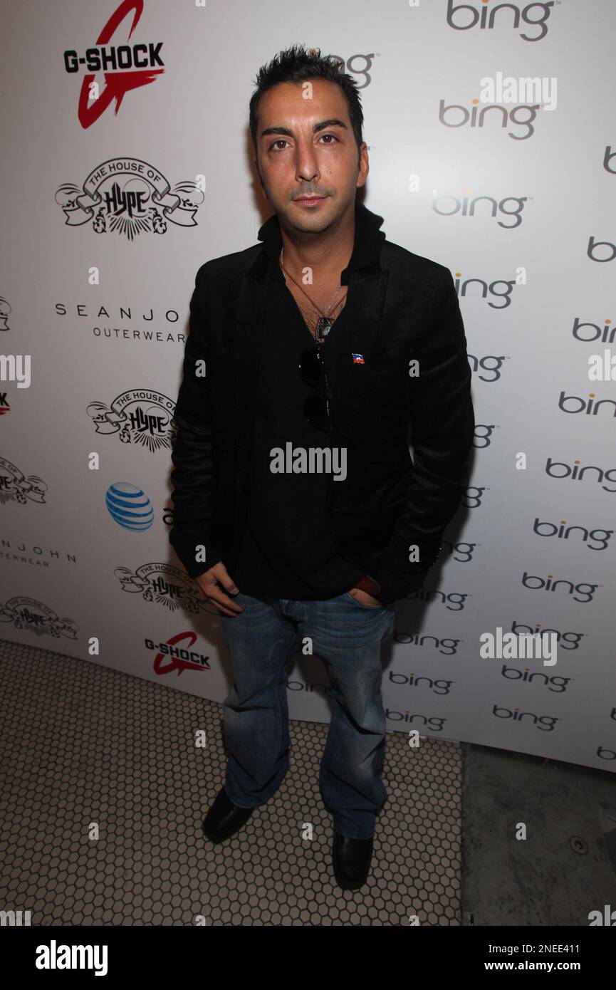 Danny A. attends The Bing Supper Club Holy Rollers cast dinner during ...