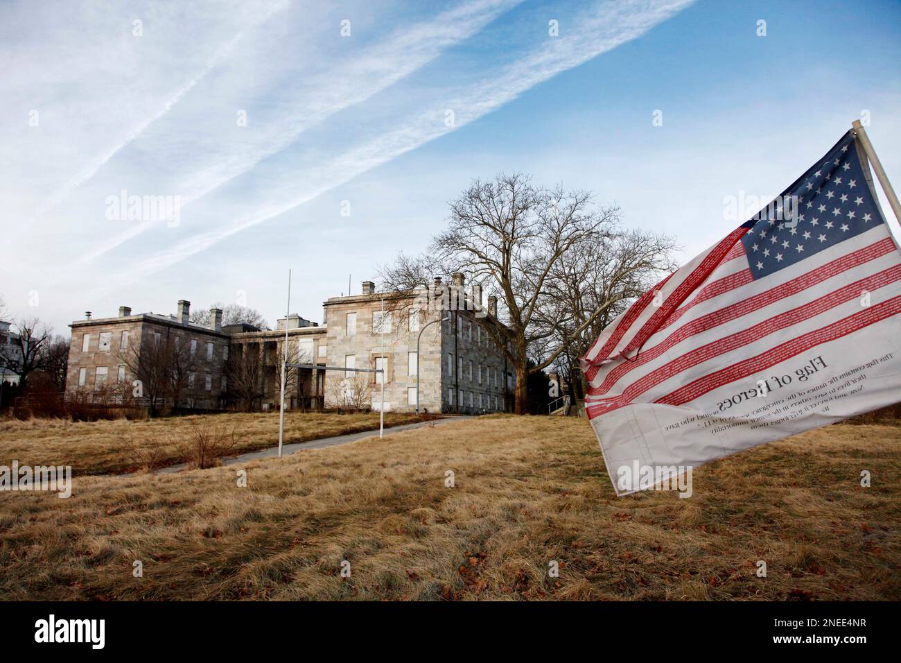 The hospital in the Brooklyn Navy Yard Hospital Annex is shown Friday ...