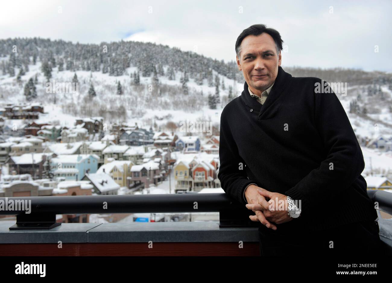 Actor Jimmy Smits, a cast member in the film "Mother & Child," poses ...