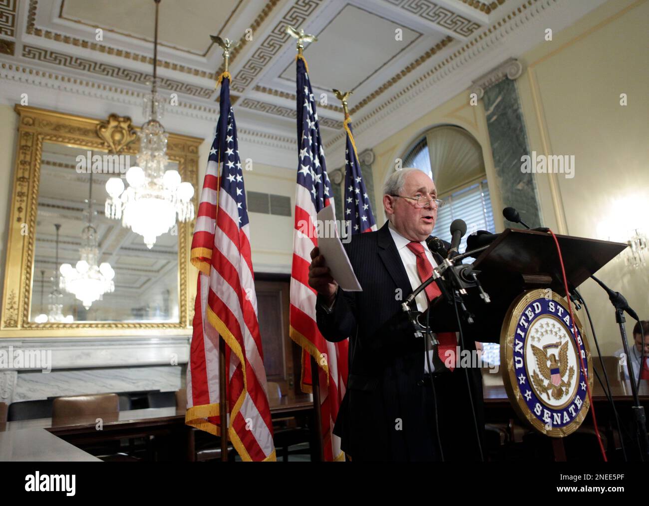 Senate Armed Services Committee Chairman Sen. Carl Levin, D-Mich ...