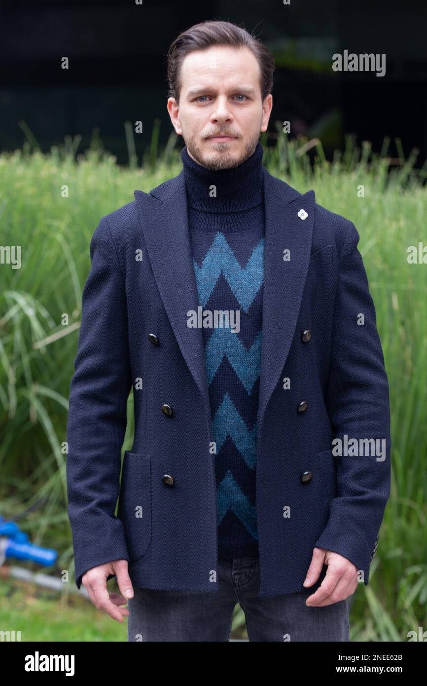 Rome, Italy. 16th Feb, 2023. Italian actor Arturo Muselli attends the ...