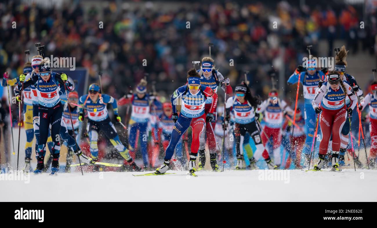 Oberhof, Germany. 16th Feb, 2023. Biathlon: World Championship ...