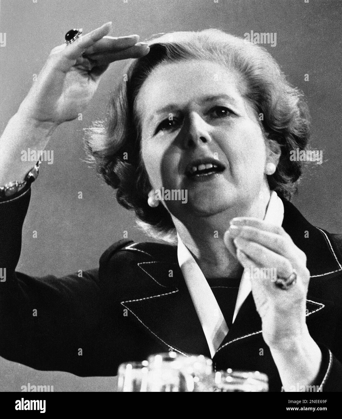 Prime Minister Margaret Thatcher is becoming something of a cult figure ...