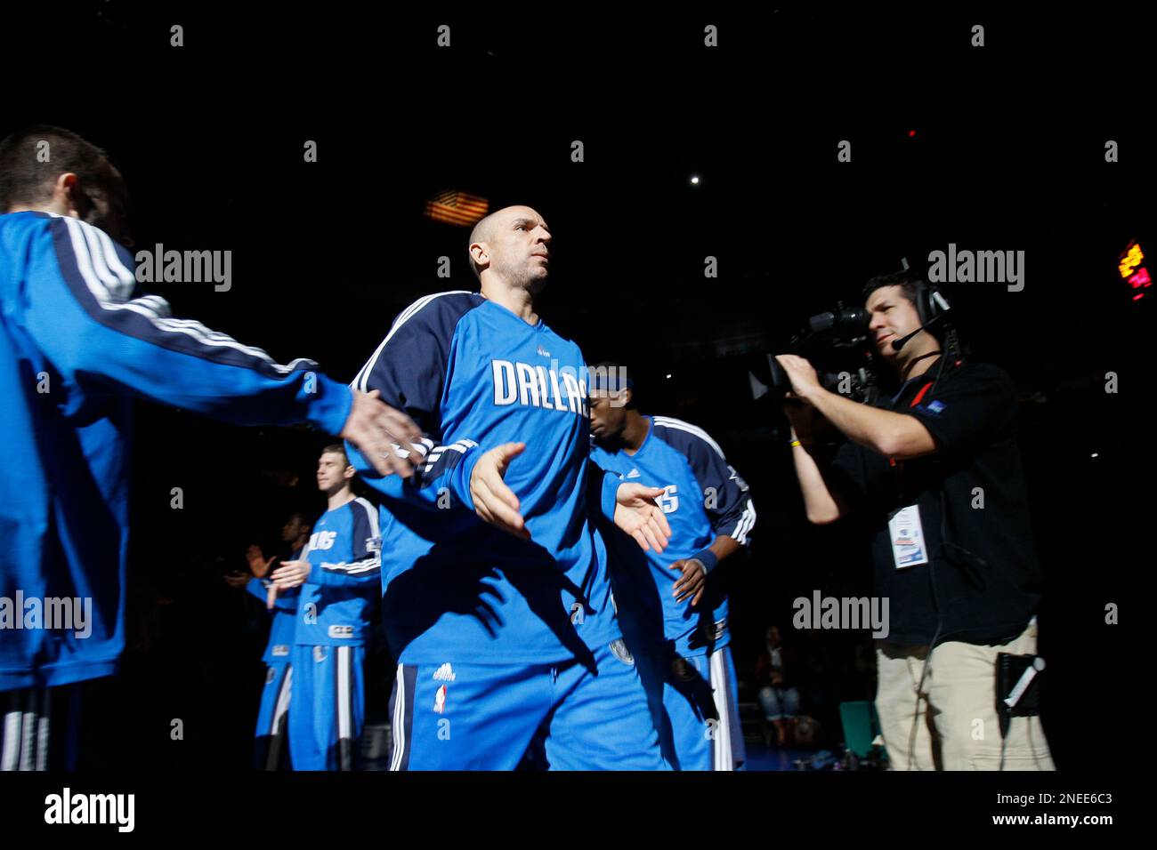 Dallas Mavericks' Jason Kidd during an NBA basketball game against the ...