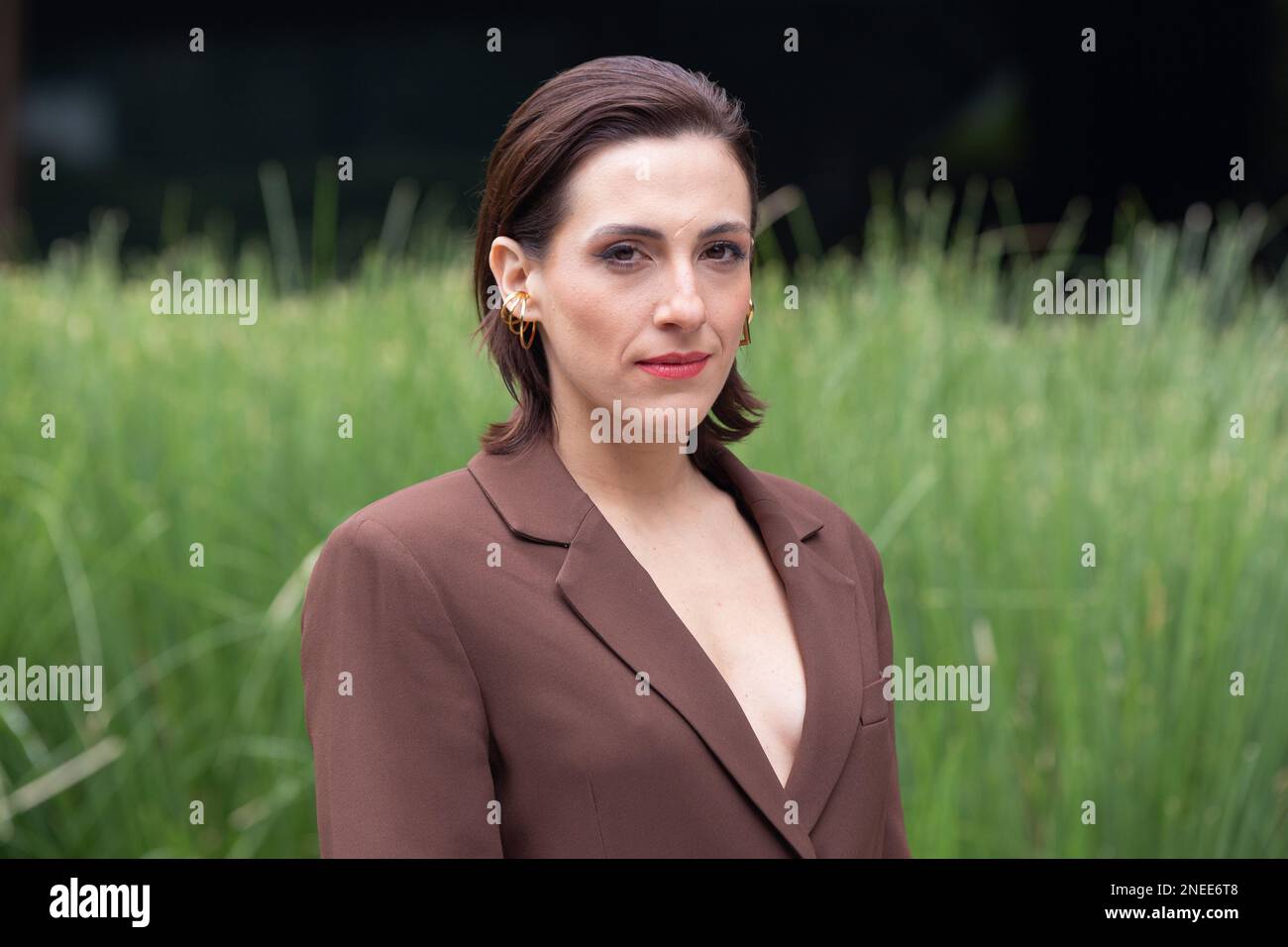 Rome, Italy. 16th Feb, 2023. Italian actress Angela Ciaburri attends ...