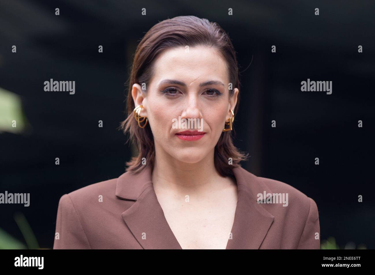 Rome, Italy. 16th Feb, 2023. Italian actress Angela Ciaburri attends ...