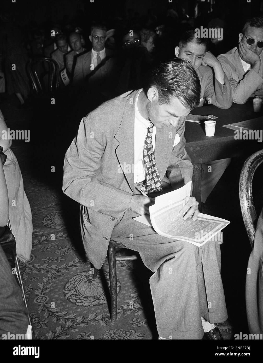 Alger Hiss, former State Department official, under accusation as aid ...