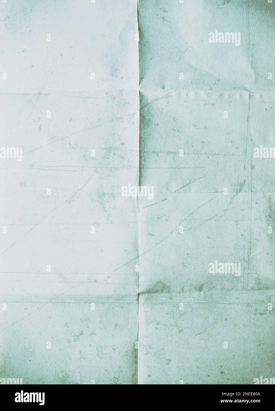 Grunge folded paper. Crumbled 8 folded paper. Vintage texture Stock ...