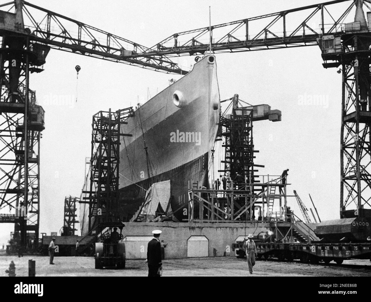 The U.S.S. Terror, first naval vessel particularly designed as a mine ...