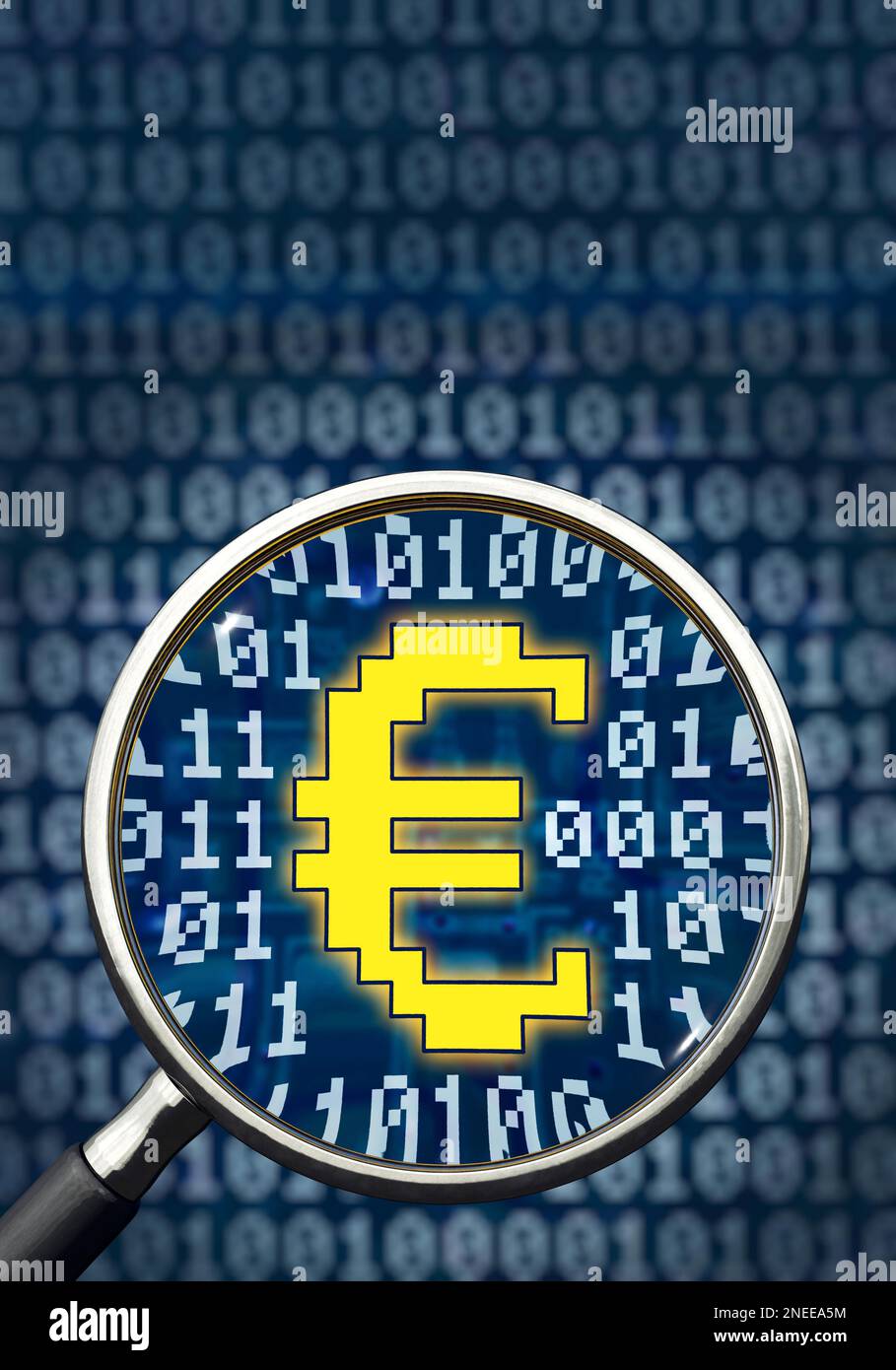 Money, euro, internet, symbol, e-commerce, currency, digital currency ...