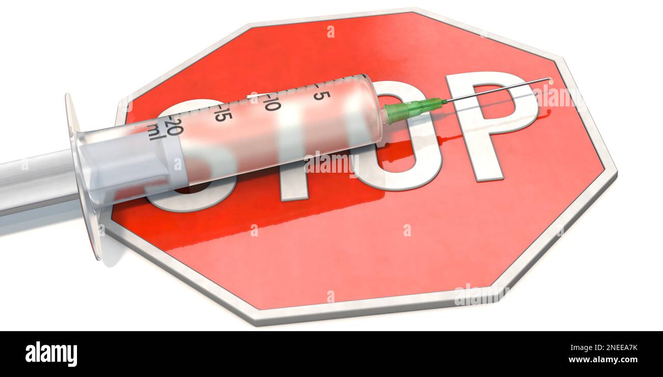 Stop vaccination Cut Out Stock Images & Pictures - Alamy