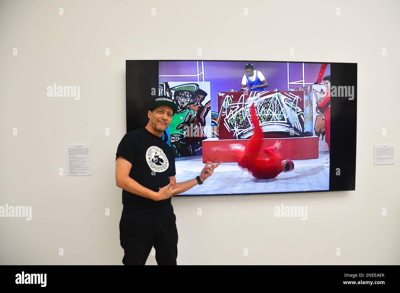 Michael Holman at Beyond The Streets Exhibition Preview Saatchi Gallery ...