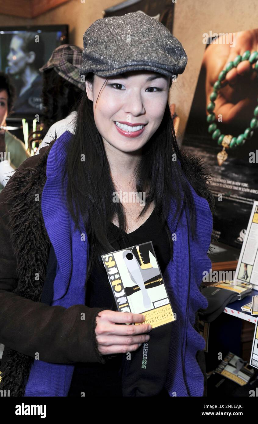 Actress May Wang at the Gibson Guitar Lounge during the Sundance Film ...