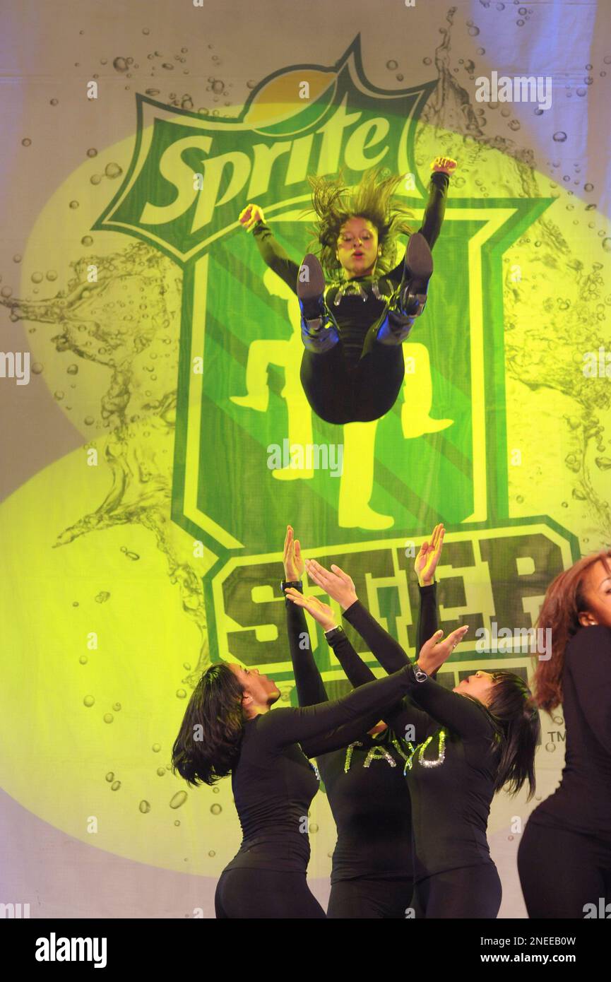 The Alpha Kappa Alpha sorority step team from Indiana University ...