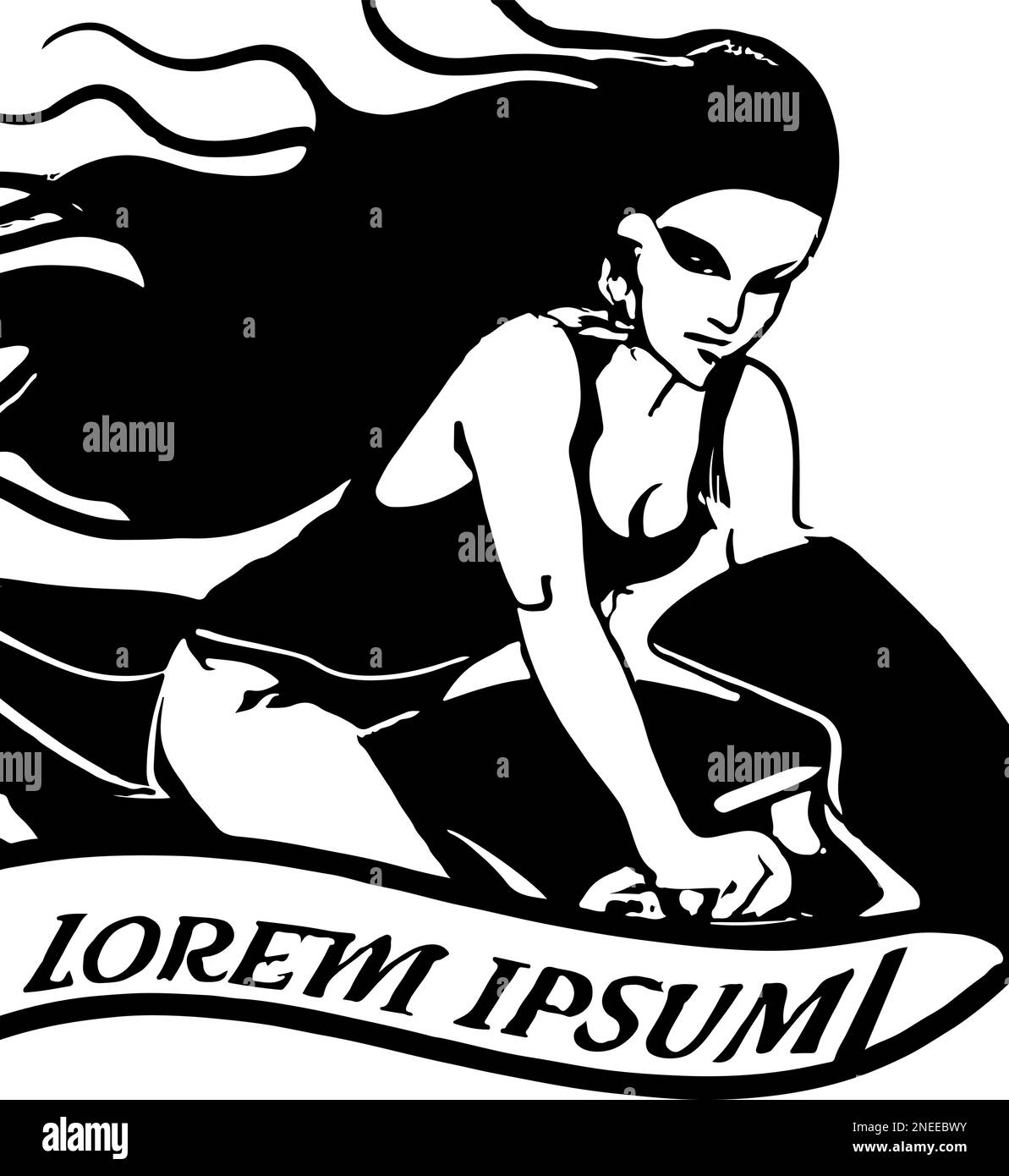 Sexy Hair Logo Vector 8649