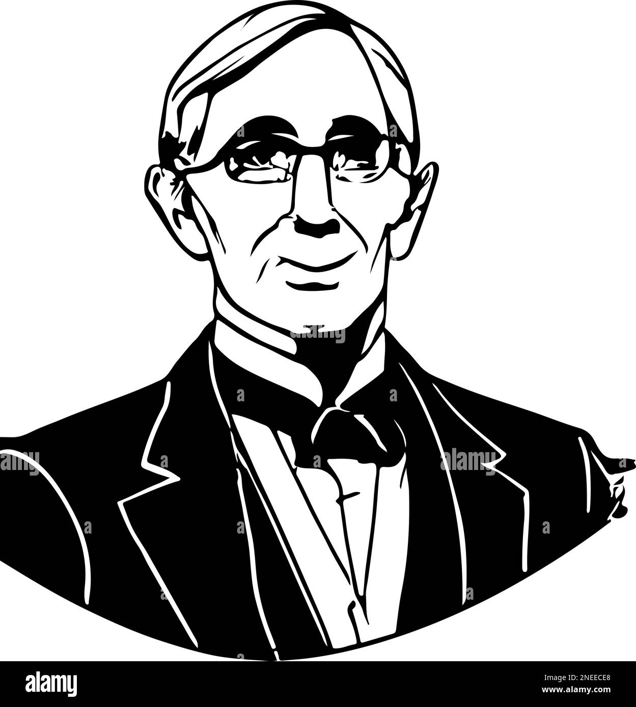 White male 1950 Stock Vector Images - Alamy